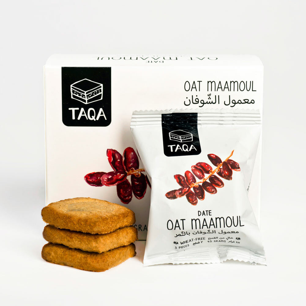 Oat Cookies Maamoul Date (Piece) – Taqa - Made by Nature