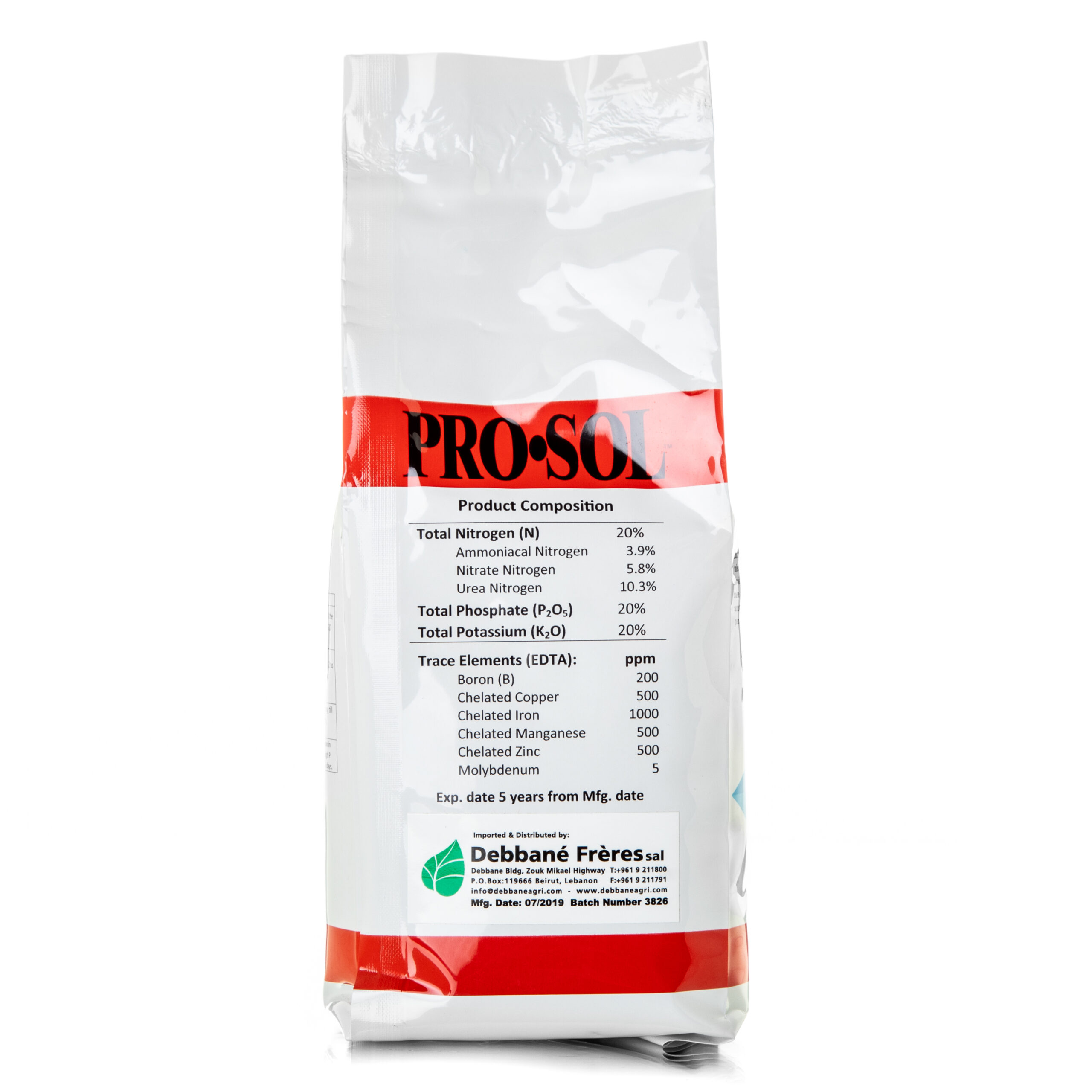 Prosol 20-20-20 (Bag) – Debbane Agri - Made by Nature