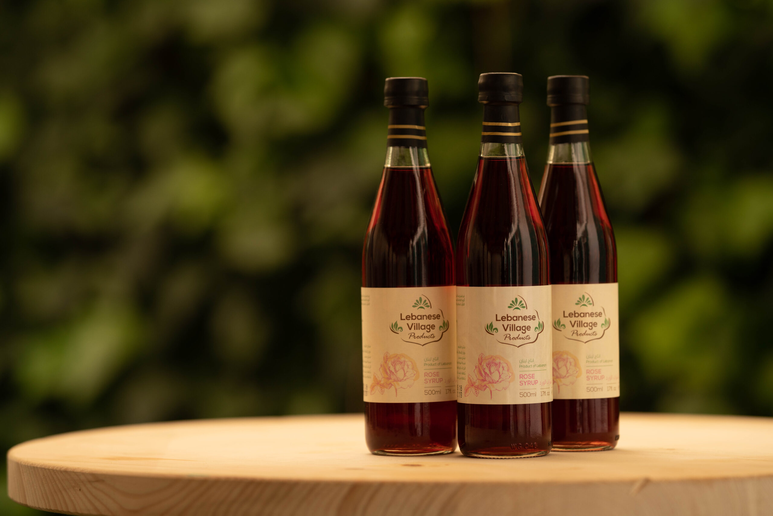 Syrup Rose (Bottle) – Lebanese Village - Made by Nature